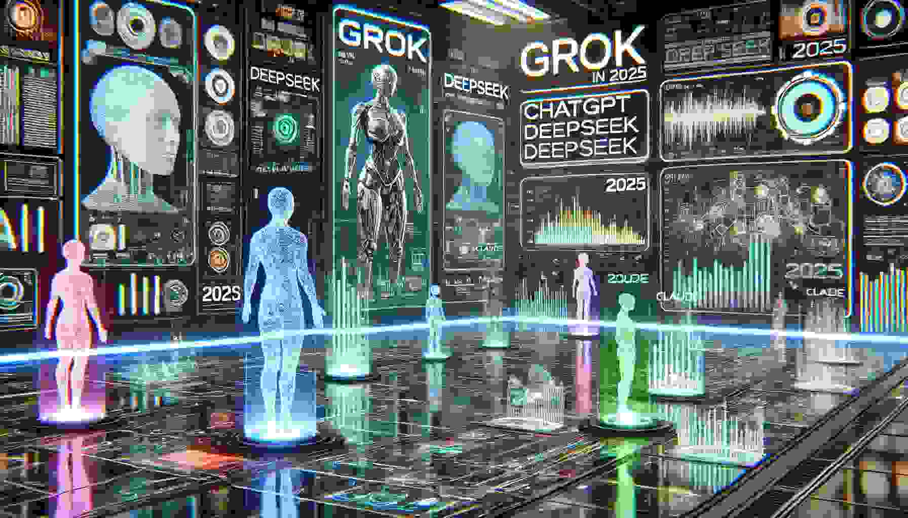 Grok AI Model तुलना 2025 : ChatGPT, DeepSeek, Claude और अन्य AI Model ...